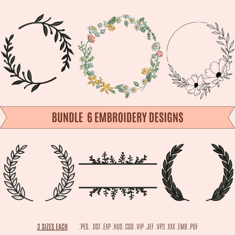 Wheat Embroidery - Etsy