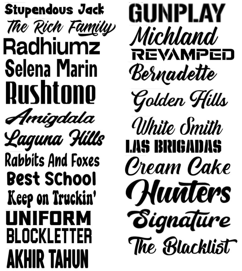 Cursive Custom Text Vinyl Decal Sticker Script Personalized Lettering ...