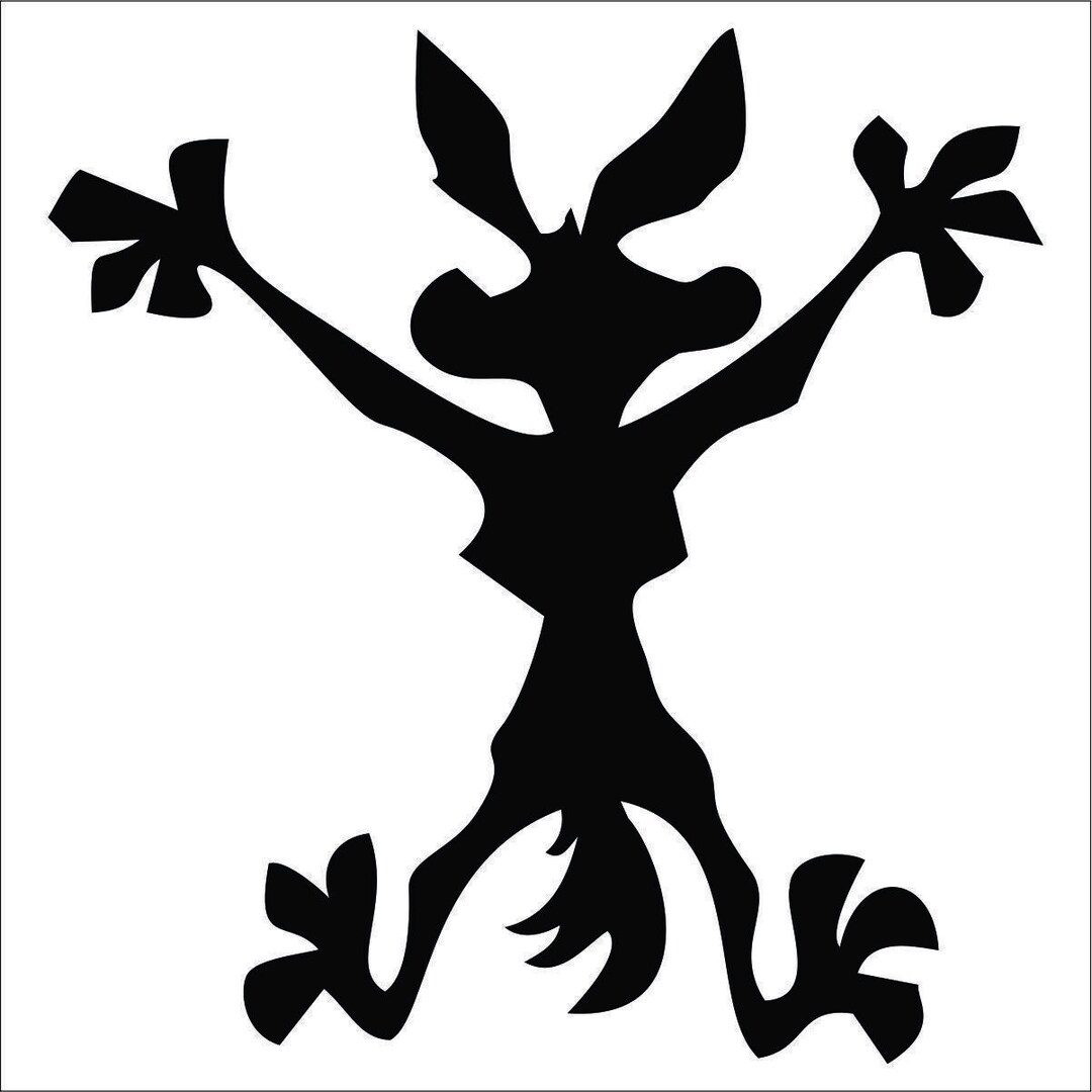 Wile E Coyote Decal / Sticker - Choose Color & Size - Road Runner ...