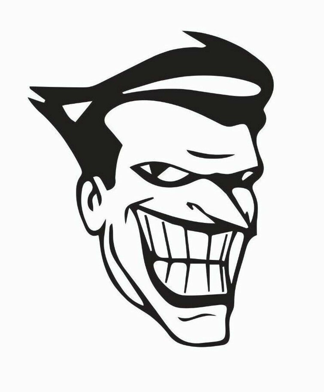 The Joker Batman Vinyl Die Cut Car Decal Sticker Truck Car Window - Etsy