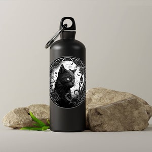 Gothic Black Cat Design Png, Printable Digital Download, Feline Eps ...