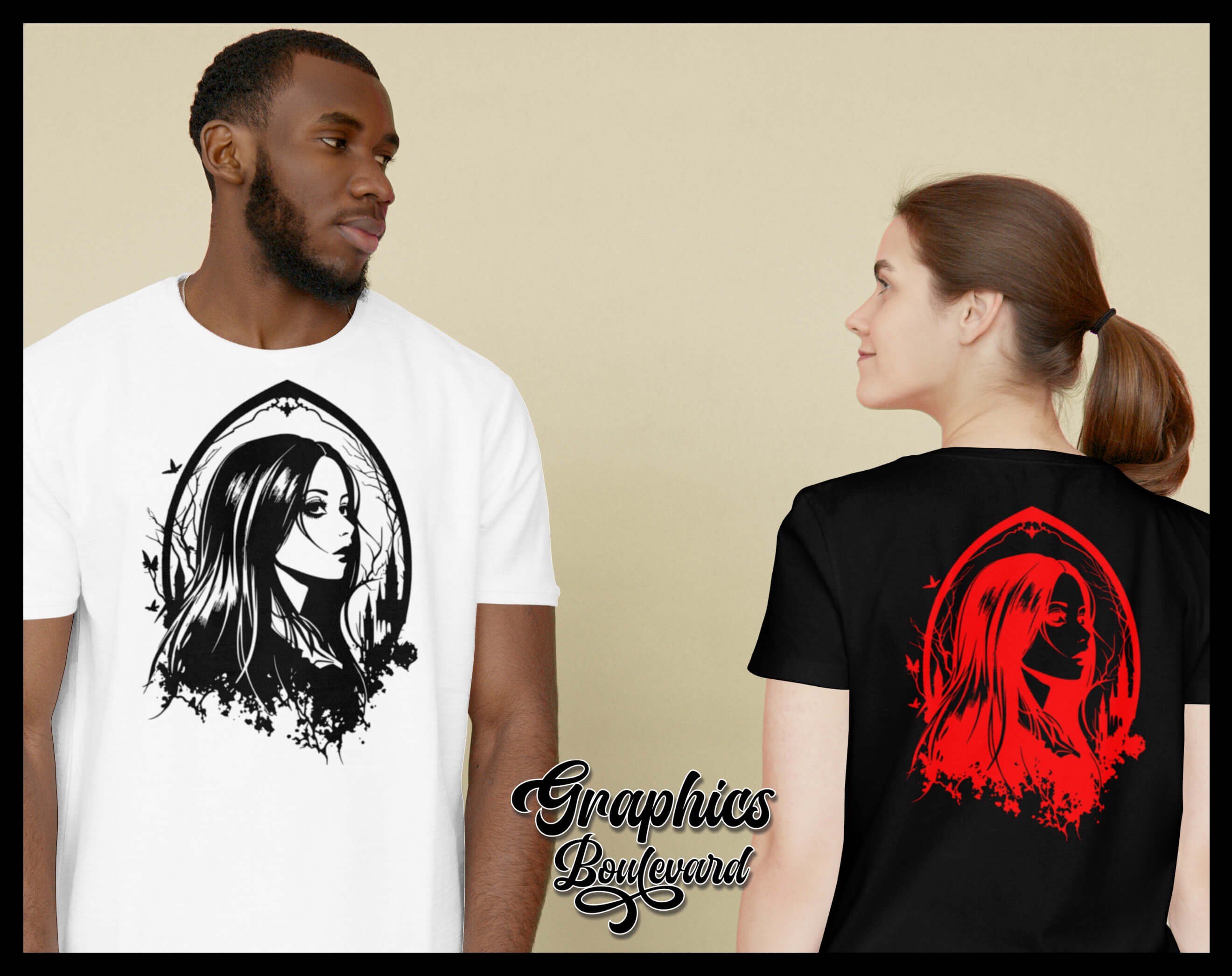 Goth Girl Svg Gothic Eps Silhouette Cameo4 Cricut Cut - Etsy Australia