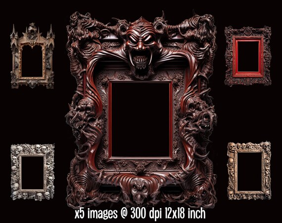 Gothic Frames For Photoshop