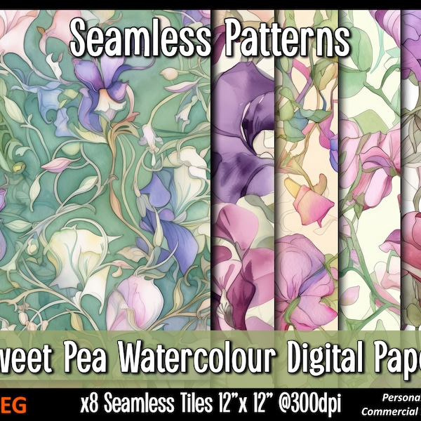 Sweet Pea Tile - Etsy