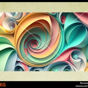 Pastel Coloured Papercraft Backgrounds Jpegs, 16:9 Ratio, Digital Paper ...