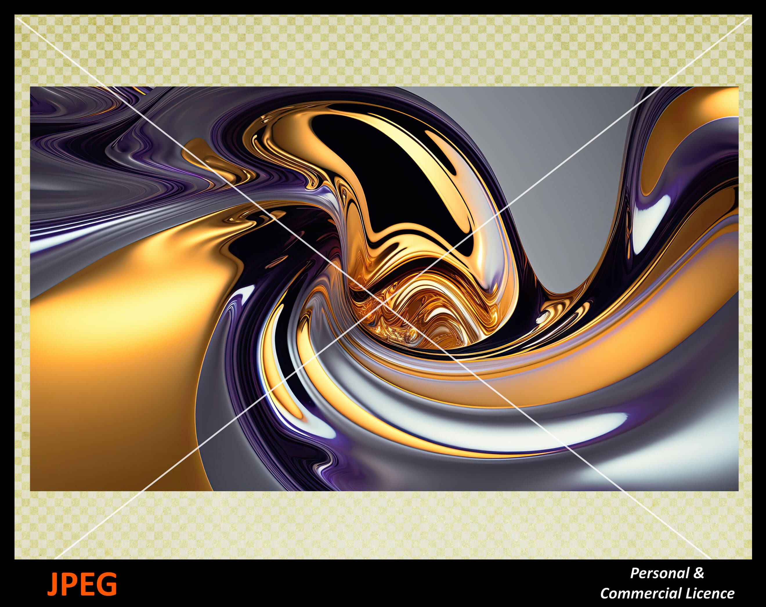 Liquid Chrome Backgrounds Jpegs Digital Paper Clipart Set - Etsy