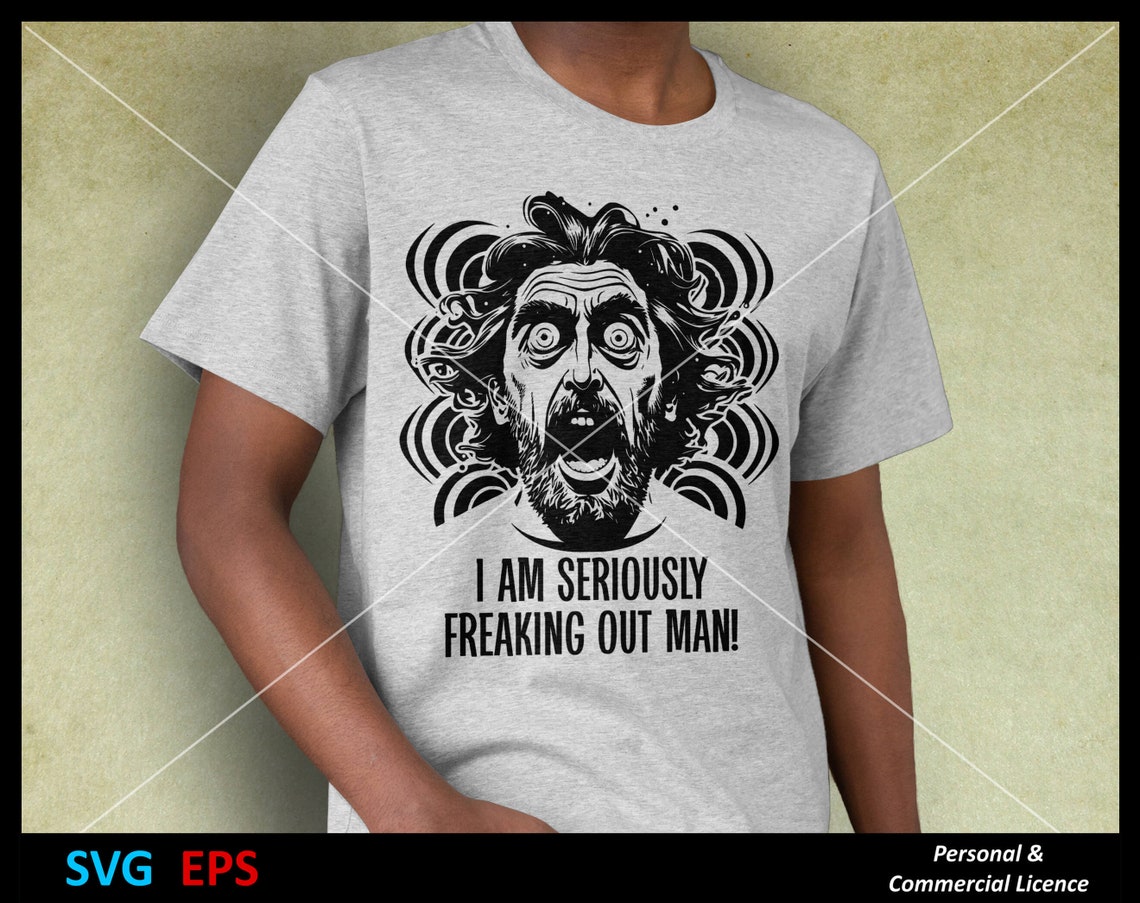 Iam Freaking Out Man Svg Silhouette Cameo Cricut Funny - Etsy