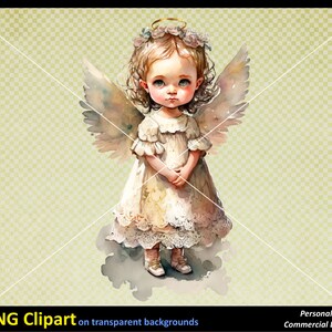 Angels Clipart Png, Heavenly Realm , Watercolour, Christian Design ...
