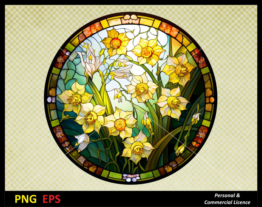 Birth Flower of March Daffodil Printable Graphic Clipart - Etsy