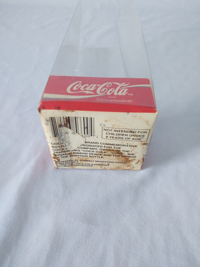 Vintage Commemorative Coca Cola Gold Bottle - Etsy