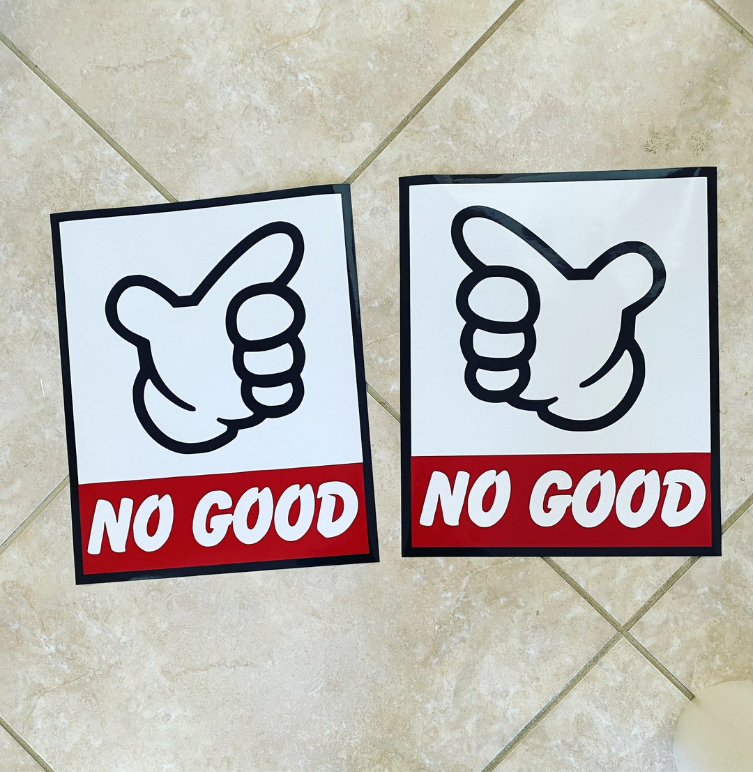 NO GOOD Racing Car Door Decals Set of 2, for JDM Cars, Honda, Japanese ...