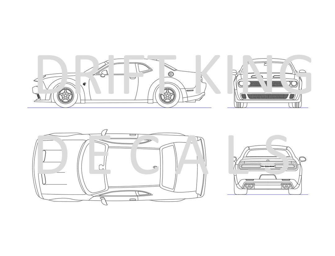 CHALLENGER CAD DOWNLOAD Srt, Hellcat, Widebody Hellcat, Redeye ...