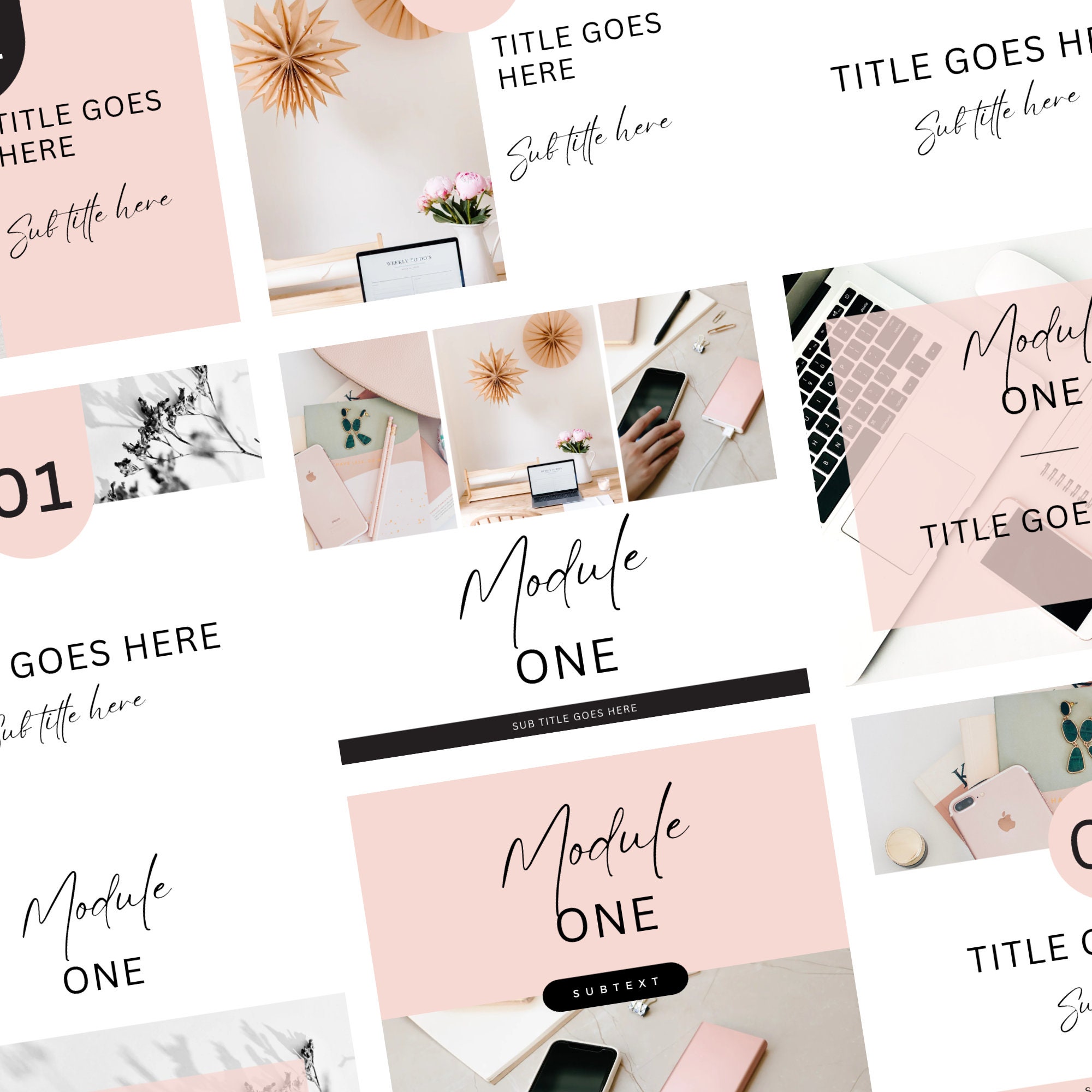 Course Module Facebook Cover Template, Course Module Template, Facebook ...