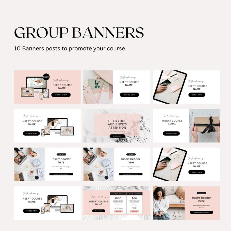 Course Creator Bundle Template for Coaches. Bundle Features Course ...