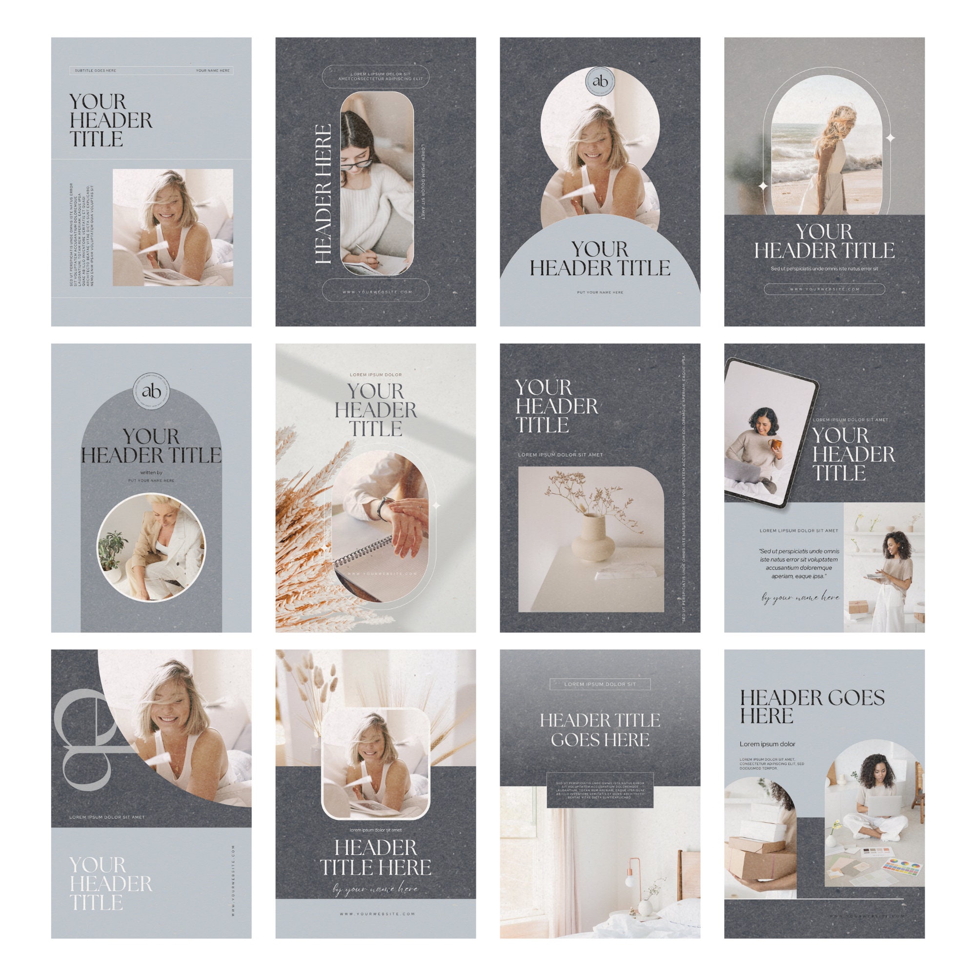 Editable Ebook Cover Template, Covers Editable Digital Covers for Ebook ...