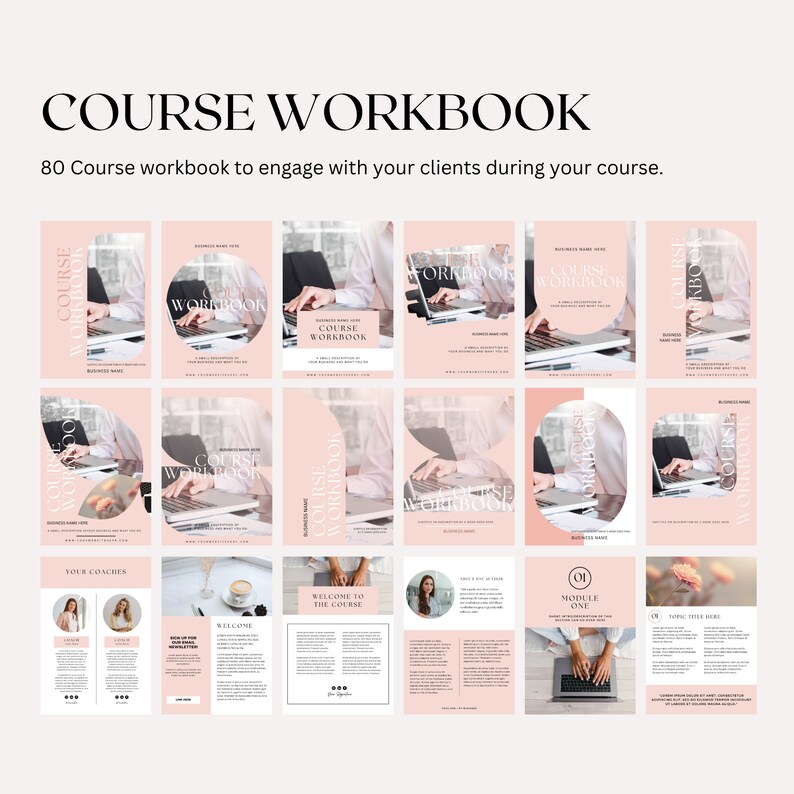 Course Creator Bundle Template for Coaches. Bundle Features Course ...