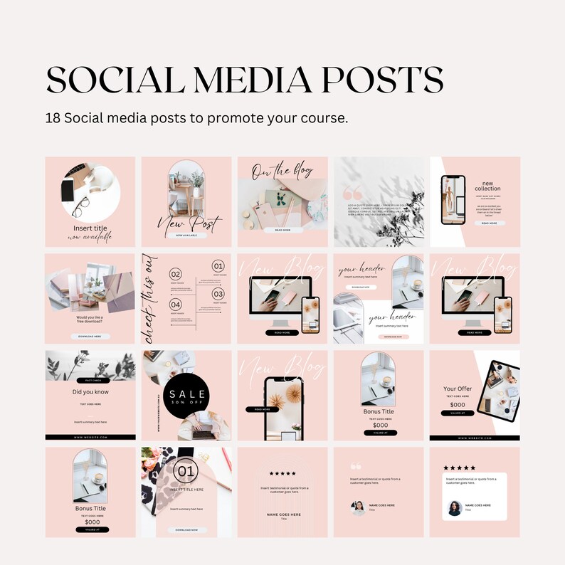 Course Creator Bundle Template for Coaches. Bundle Features Course ...