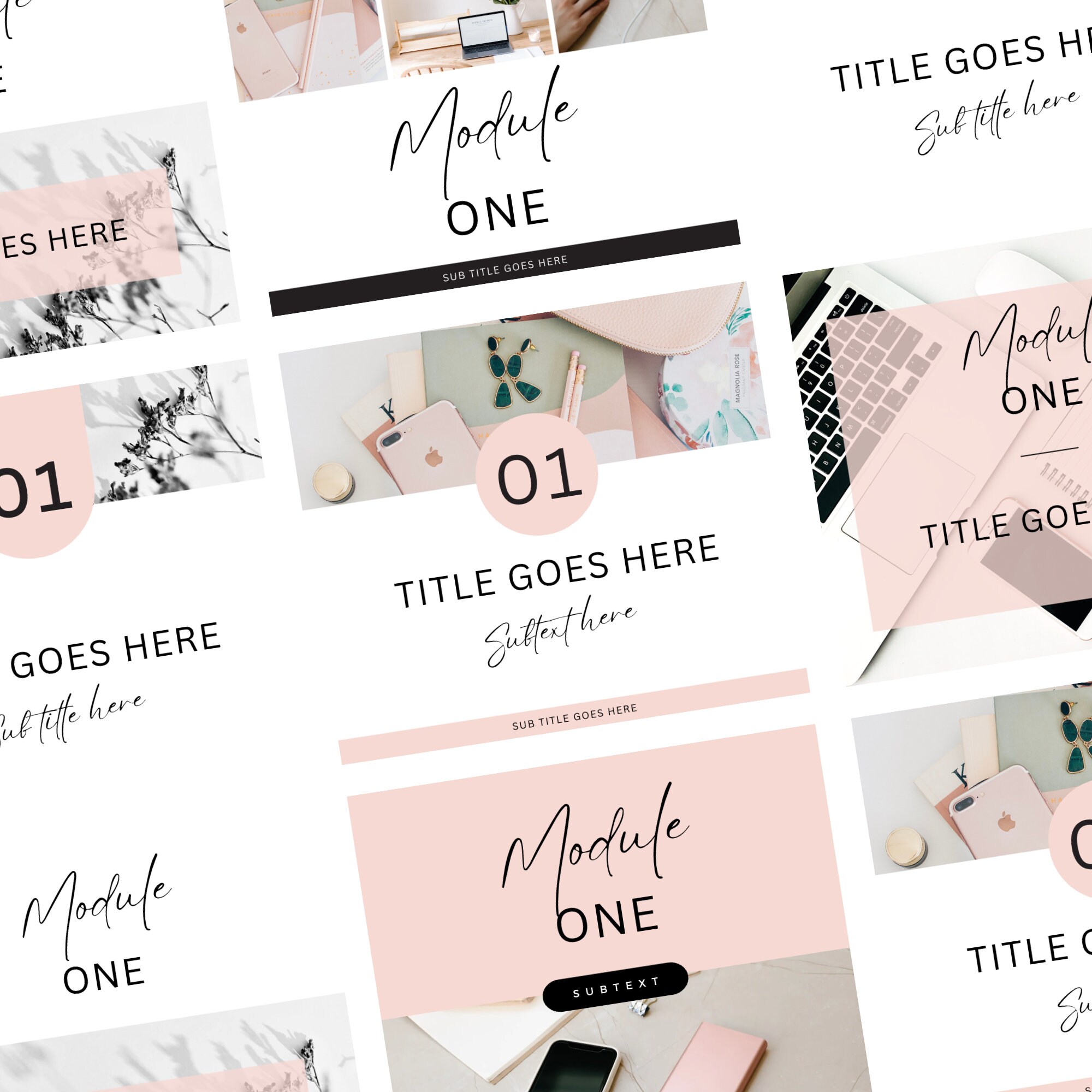 Course Module Facebook Cover Template, Course Module Template, Facebook ...