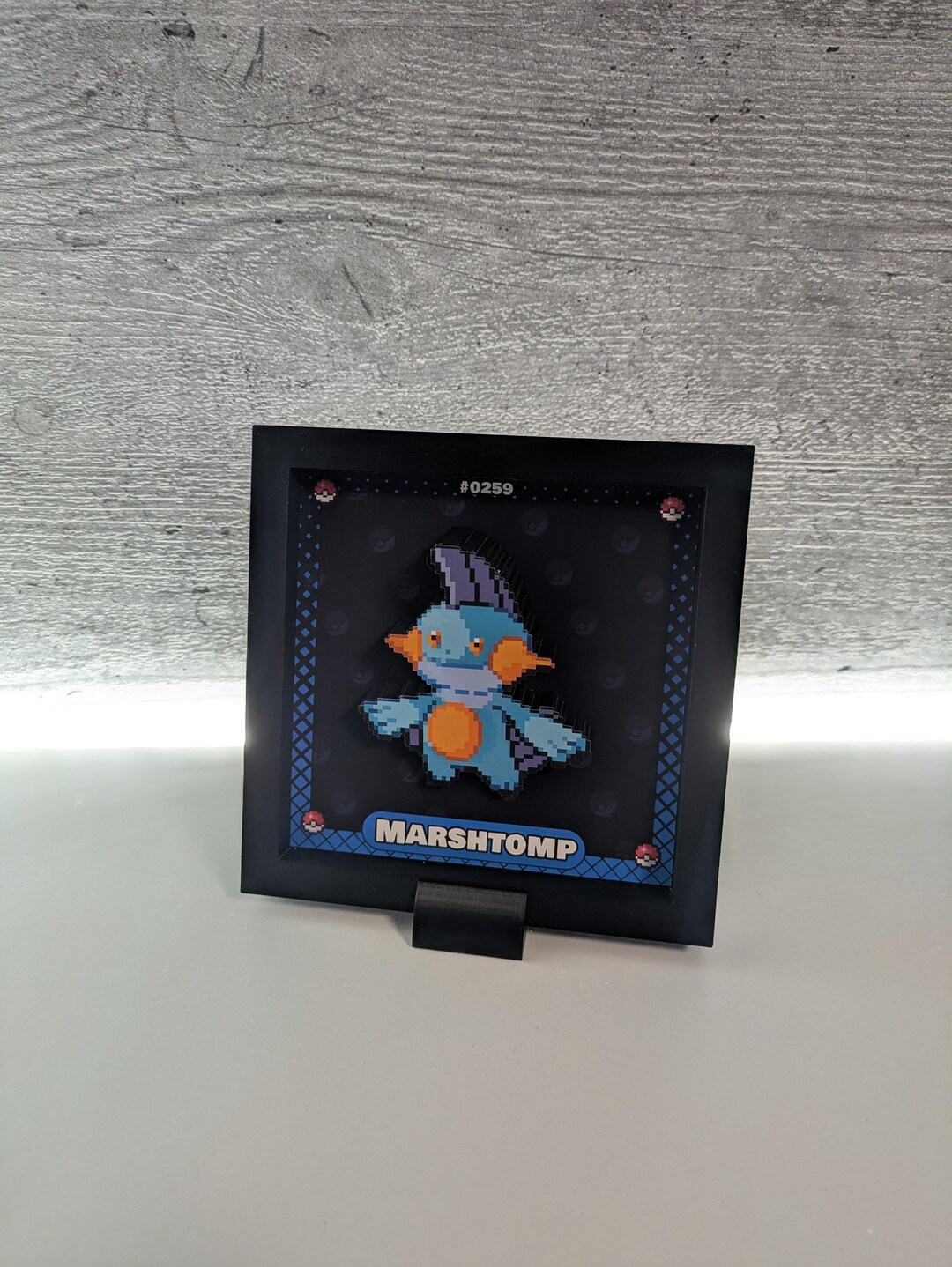 Marshtomp 3D Model Picture Frame - Etsy