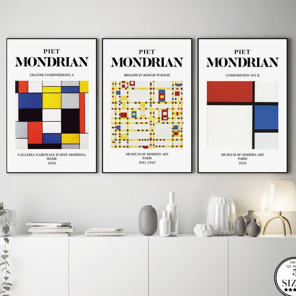 Mondrian Dress - Etsy