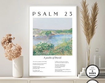 The Lord's My Shepherd Christian Home & Office Decor - Etsy