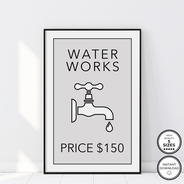 Bathroom Rules Art - Etsy