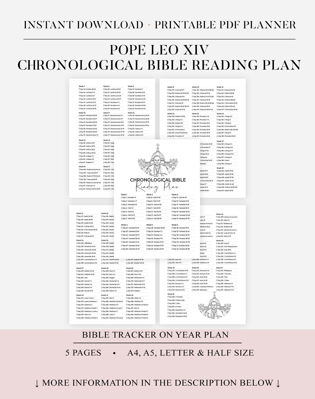 Pope Leo XIV Bible Study SOAP Template Pdf | Verse Mapping | Christian ...