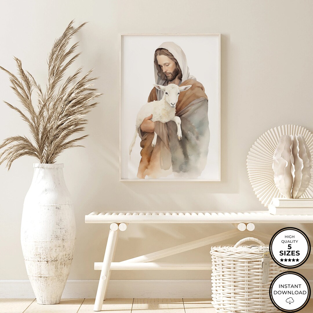 Jesus Wall Art, Printable Art, Jesus Print, Jesus Poster, Jesus ...