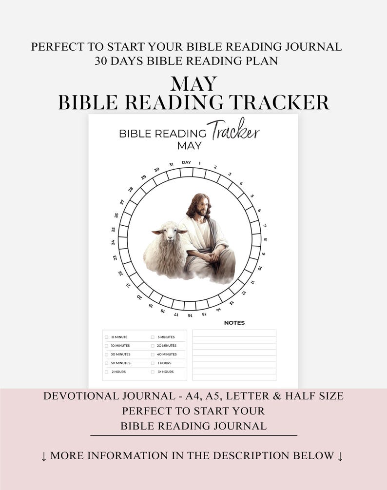 Bible Reading Tracker Printable, Christian Printable Pages, Chapter by ...