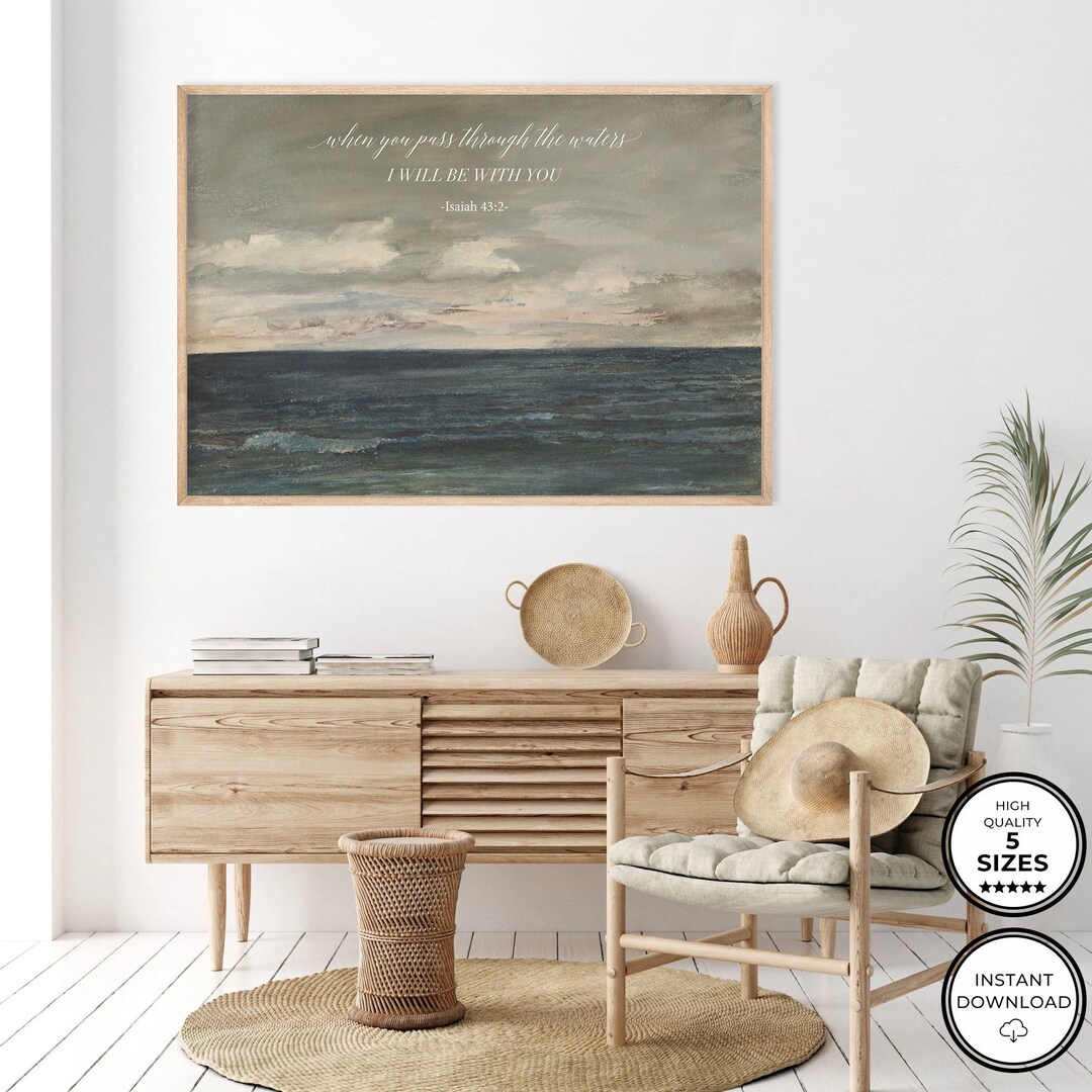 Scripture Wall Art, Bible Verse Wall Art, Christian Wall Art, Printable ...