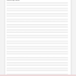 Printable Cursive Worksheets, Calligraphy 8 Pages Letters, Words, and ...