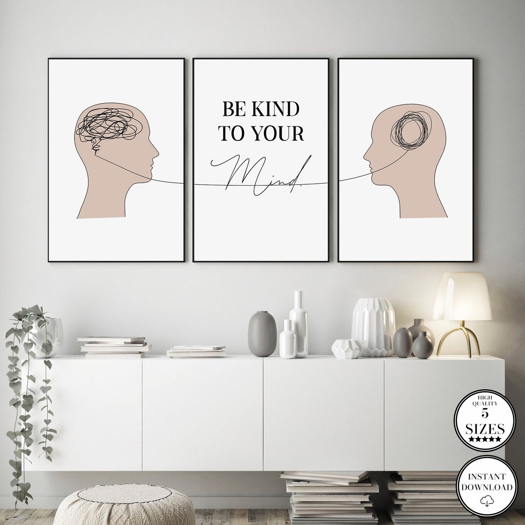 Therapy, Talking Helps, Therapist Office Art, Printable Wall Art ...