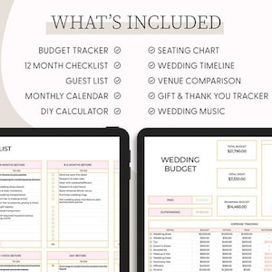 Wedding Planning Spreadsheet | Google Sheets | Wedding Budget ...