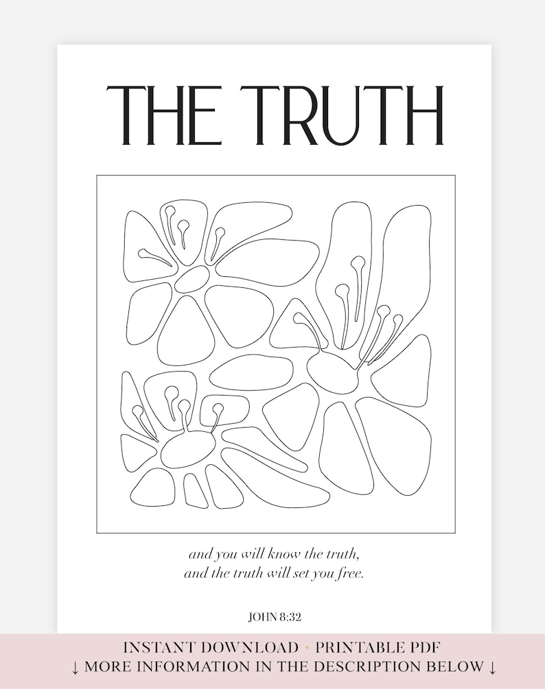 Flower Bible Verse Coloring Page, Coloring Sheets, Coloring Pages for ...