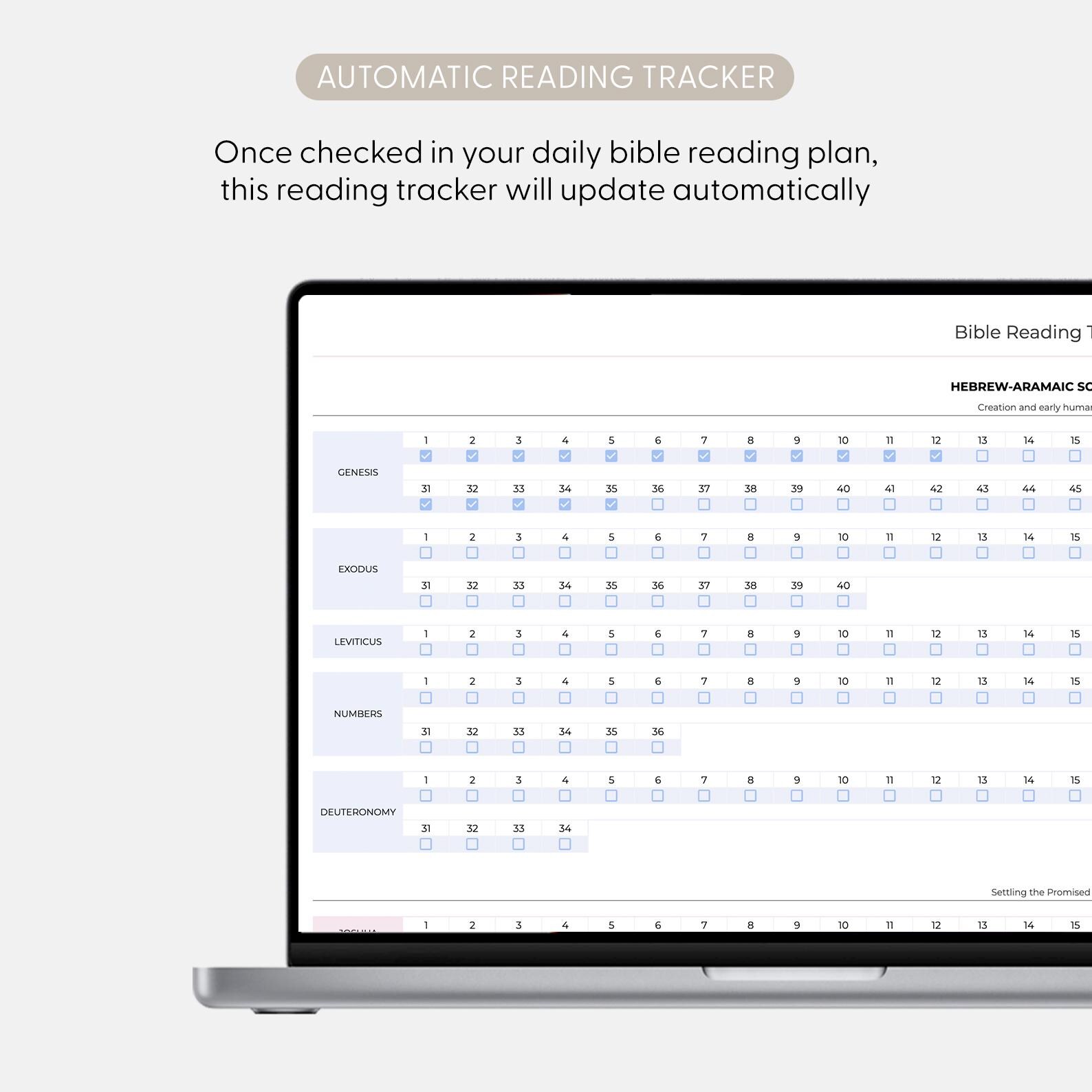 365 Day Bible Reading Plan, Bible Study Checklist, Bible in A Year, Bible in One Year, 52 Week ...