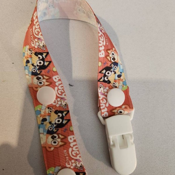 Bluey Pacifier Clip Abdl - Etsy
