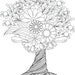 Digital Product 150 Adult Colouring in Tree and Plant Pages - Etsy