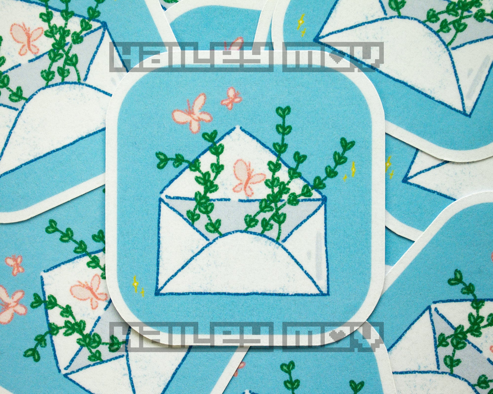 Love Letter Sticker Pack || Kawaii, Mail, Letters, USPS, Mailbox ...
