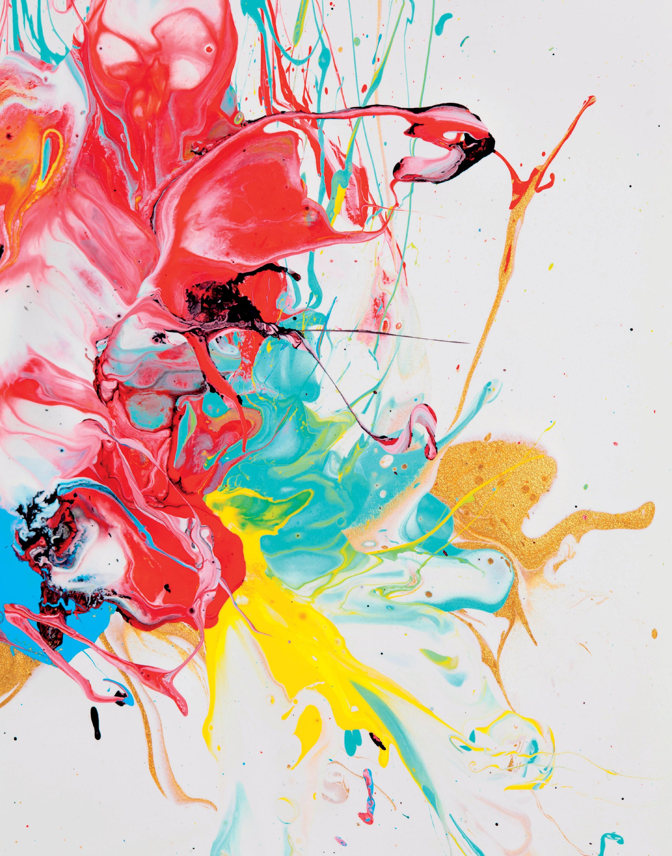 Abstract Colourful Printable Art, Downloadable Abstract Print ...