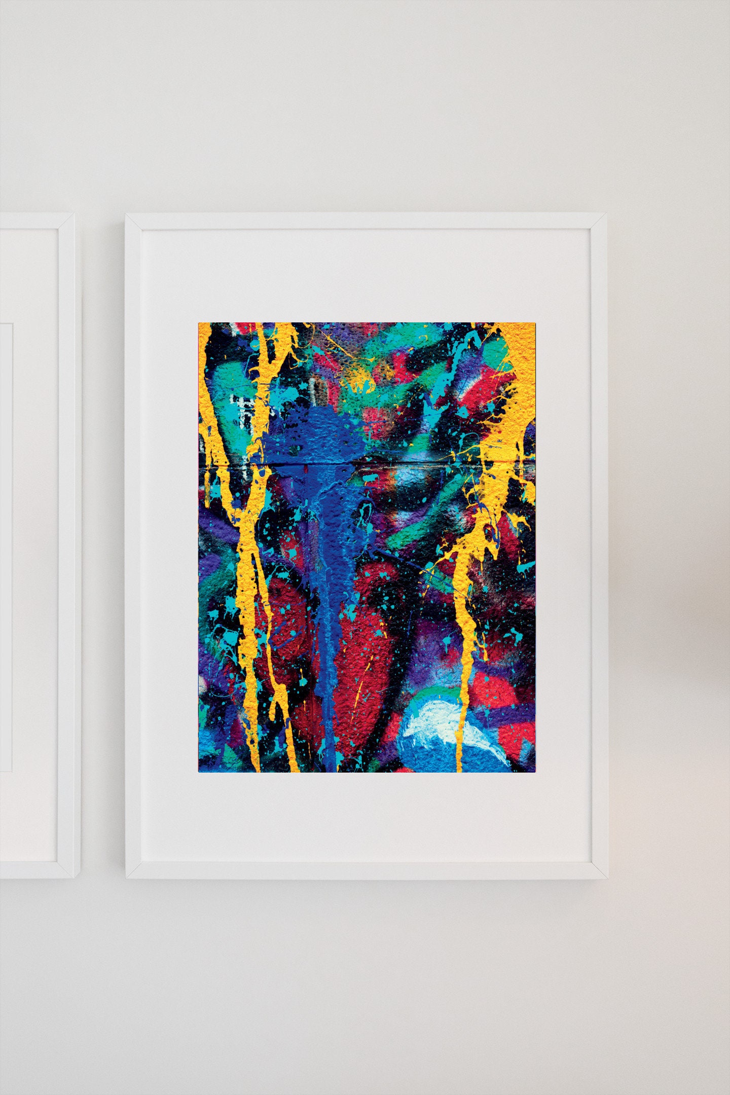 Abstract Colourful Printable Art, Downloadable Abstract Print ...