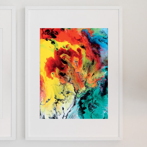 Colorful Downloadable Print - Etsy