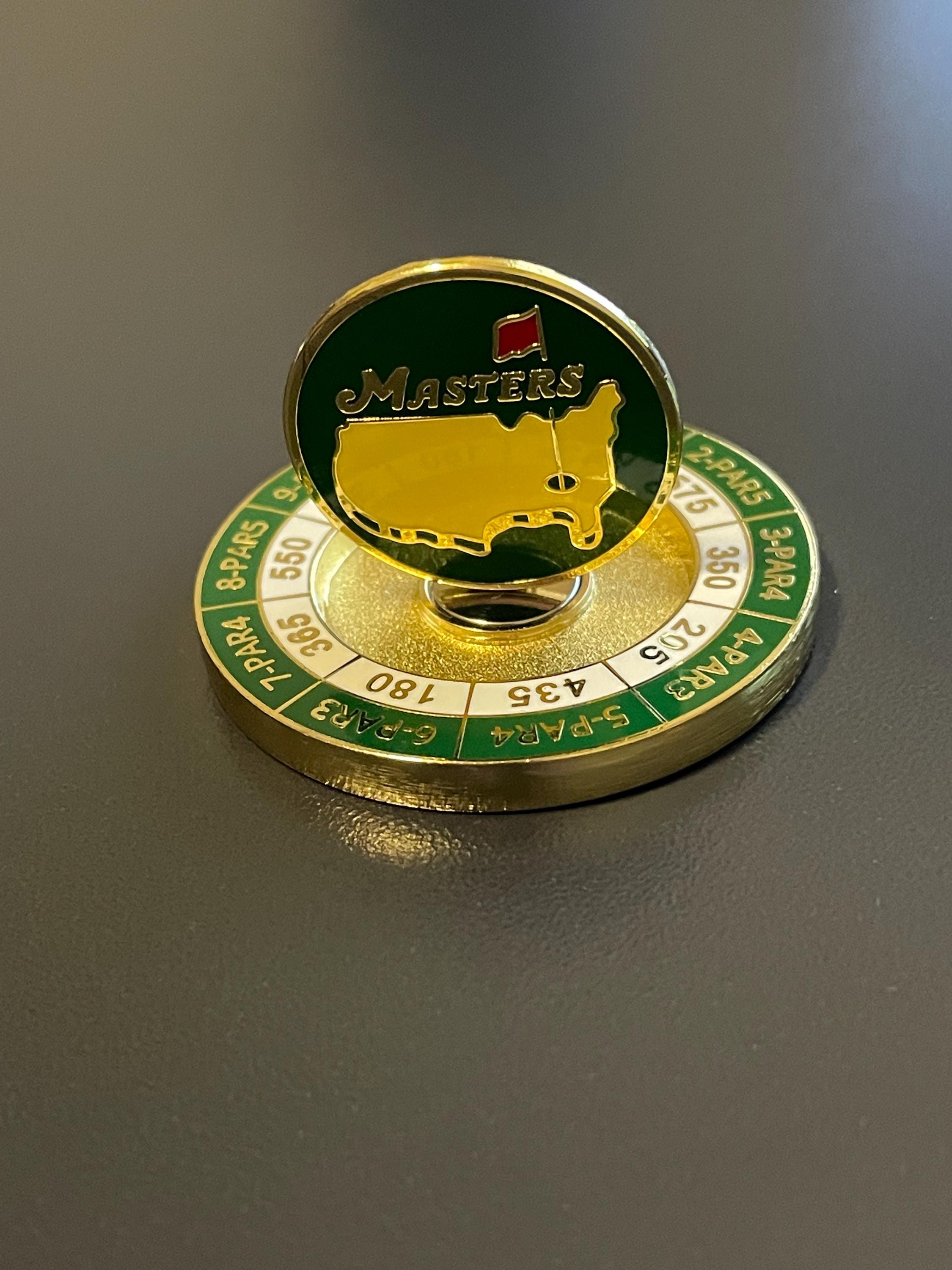 Golf Coin NEW Masters Tournament Coin With Magnetic Golf Ball Marker ...