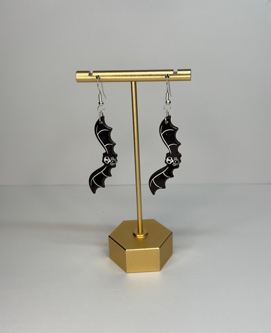 Bat Earrings, Bat Gifts, Halloween Earrings, Halloween Jewelry, Bats ...