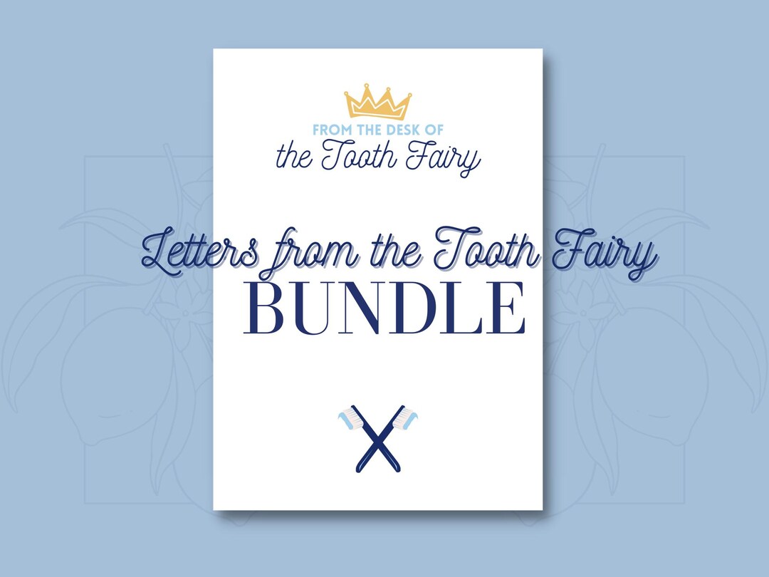 Personalized Tooth Fairy Letter Template: Printable Note (canva ...