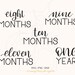 13 Baby Milestone SVG Bundle, Baby Milestone Discs, First Birthday ...