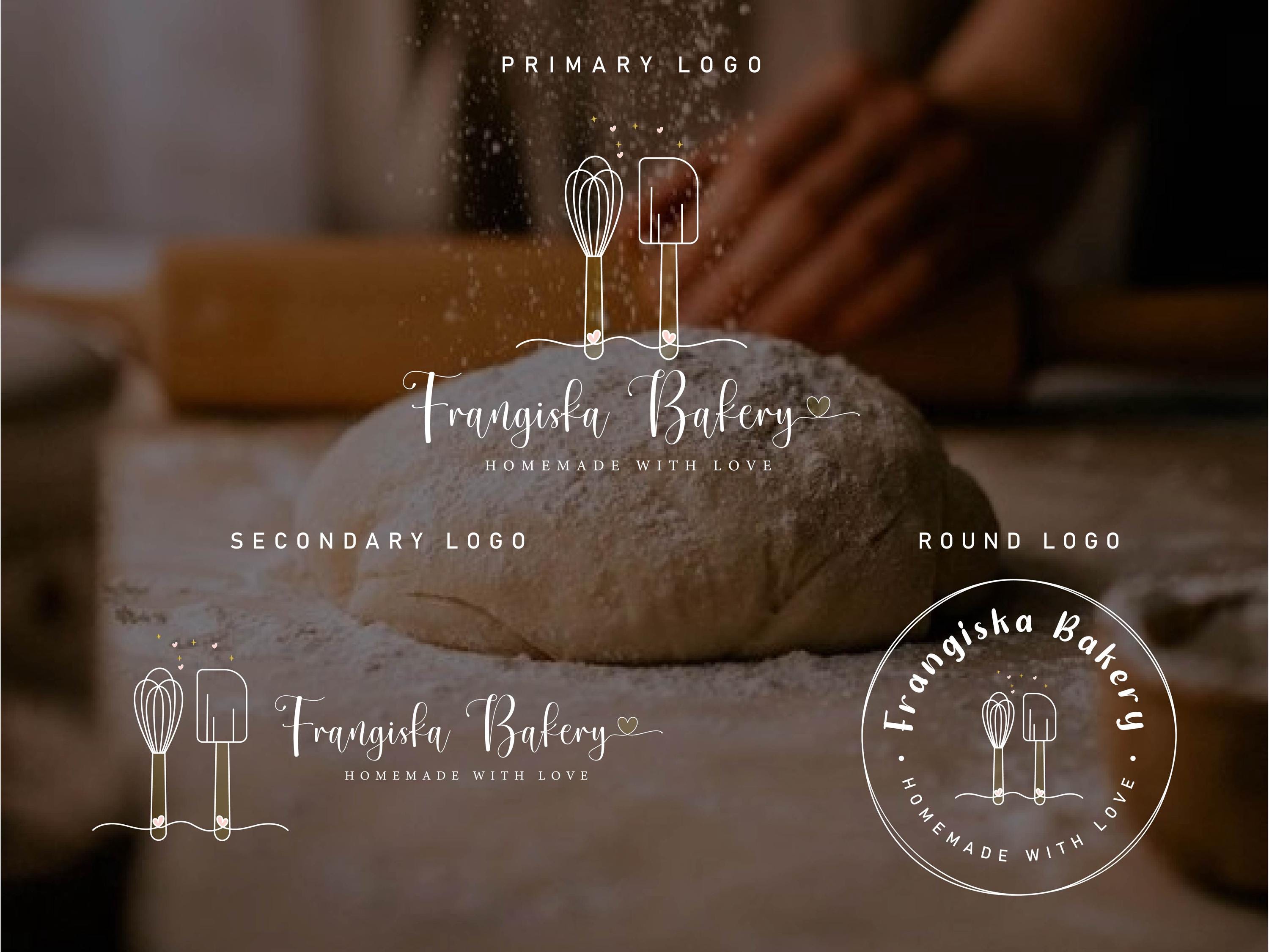 Bakery Logo Design, Whisk Logo, Baking Logo, Bakery Logo, Food Logo ...