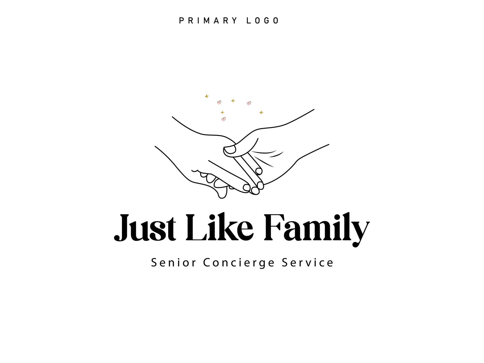 Elderly Care Logo, Caregiver Logo, Senior Care Logo, Medical Assistant ...