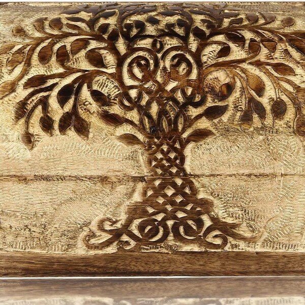 Tree of Life Wood Box - Etsy