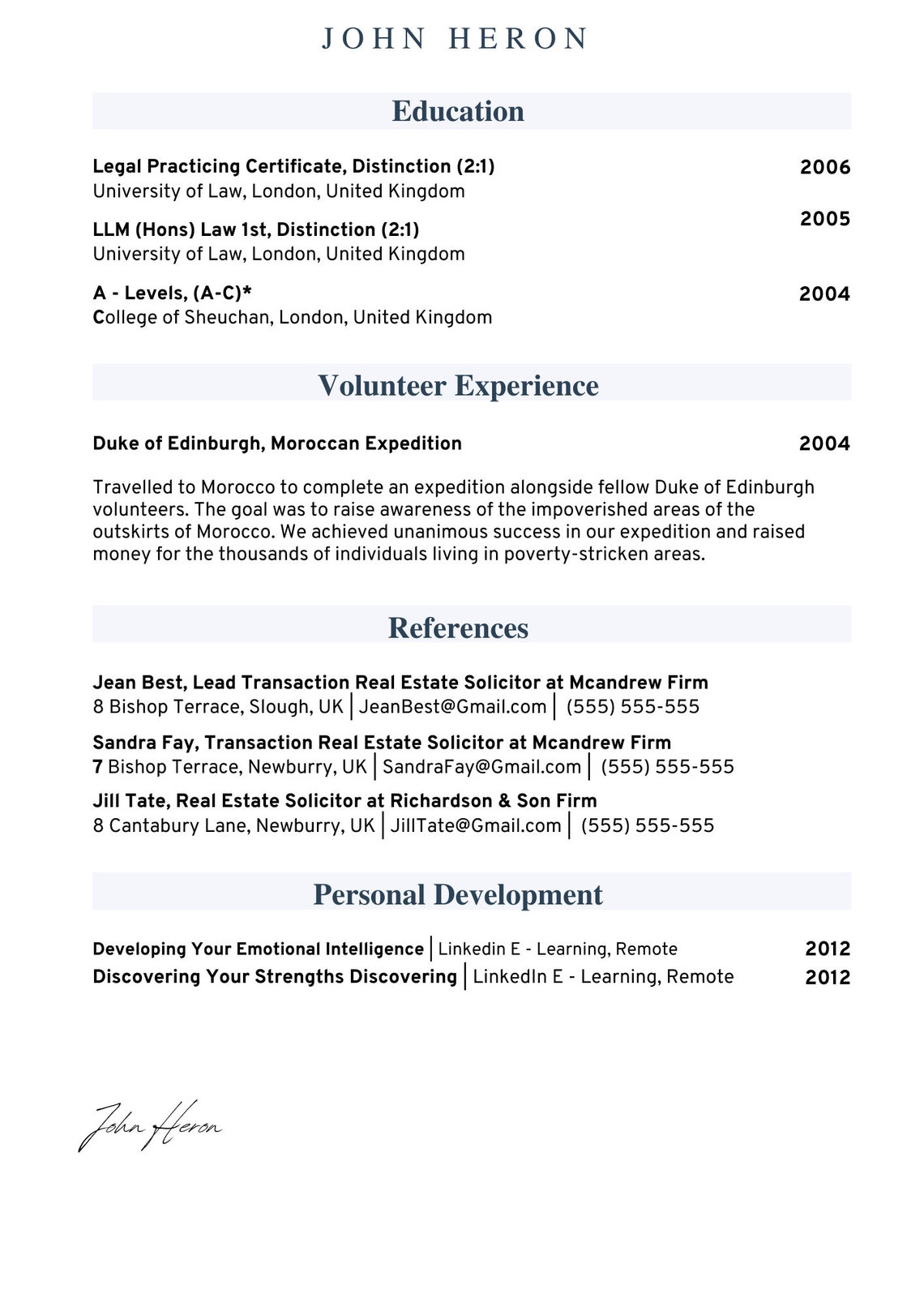 Professional CV Template Resume Template ATS Ready CV - Etsy