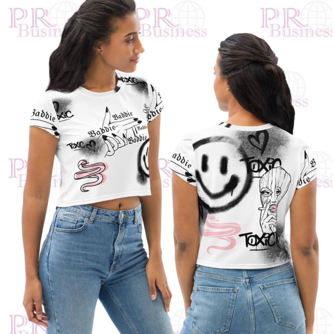 PRB Baddie Croptop - Etsy